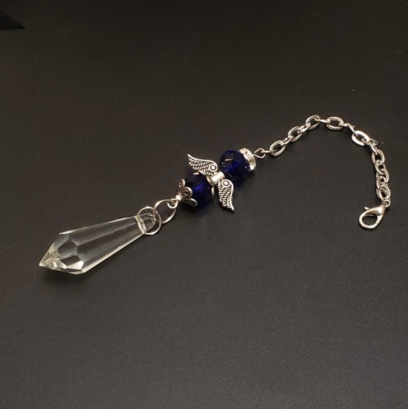 Hand Crafted | Holiday | Handmade Cobalt Blue Guardian Angel Vintage ...